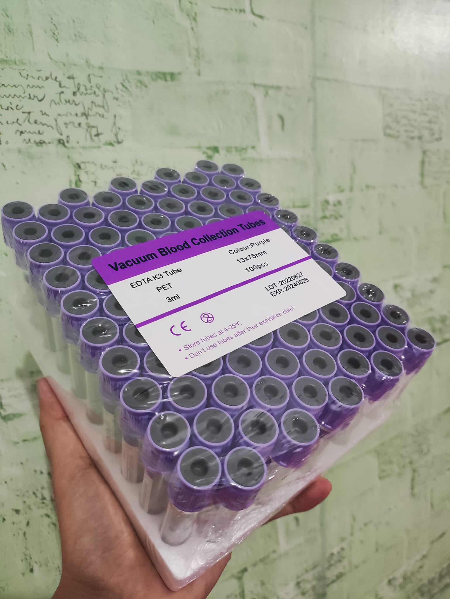 EDTA k3 3ml Plastic tubes | Lazada PH