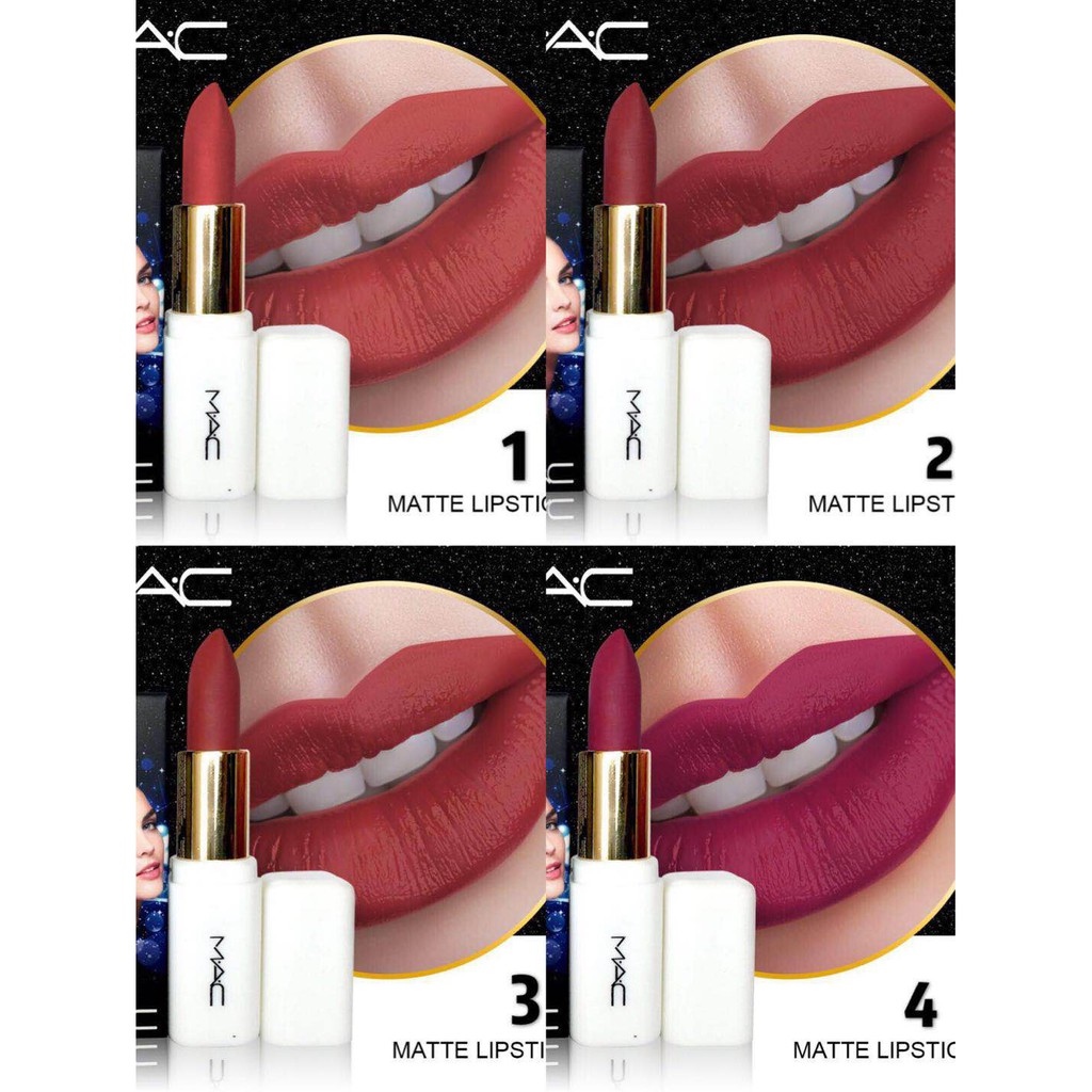 MAC white Matte Lipstick | Lazada PH