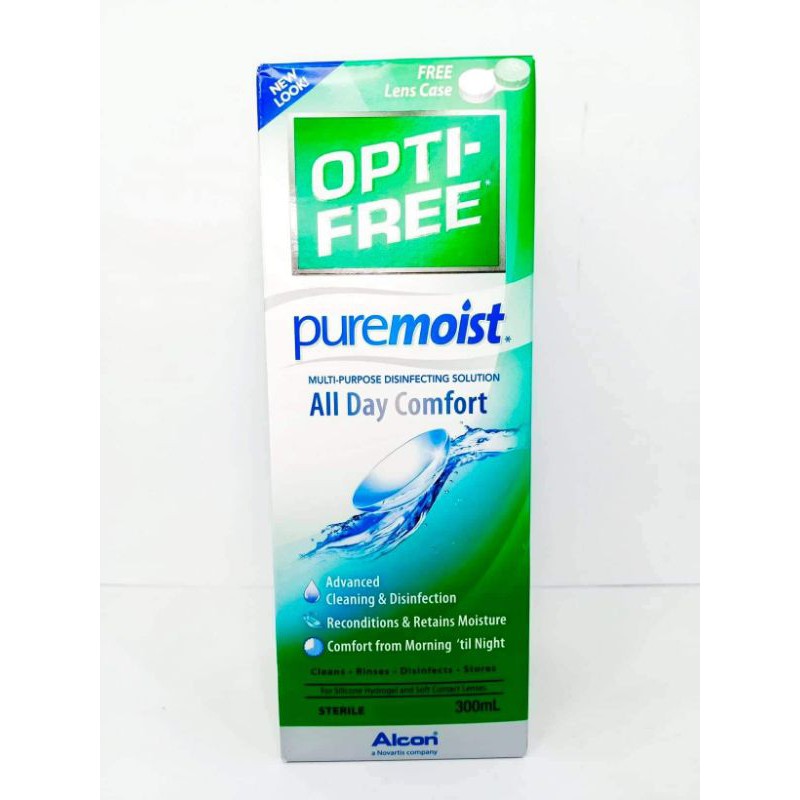 Opti-Free Puremoist Multi-Purpose Disinfecting Solution for Contact ...