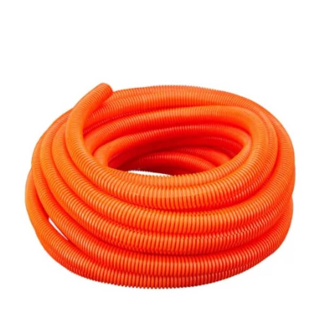 Flexible Hose 1/2" 3/4" (50 meters per roll) Orange Conduit Flexible Hose Electrical Insulation ...