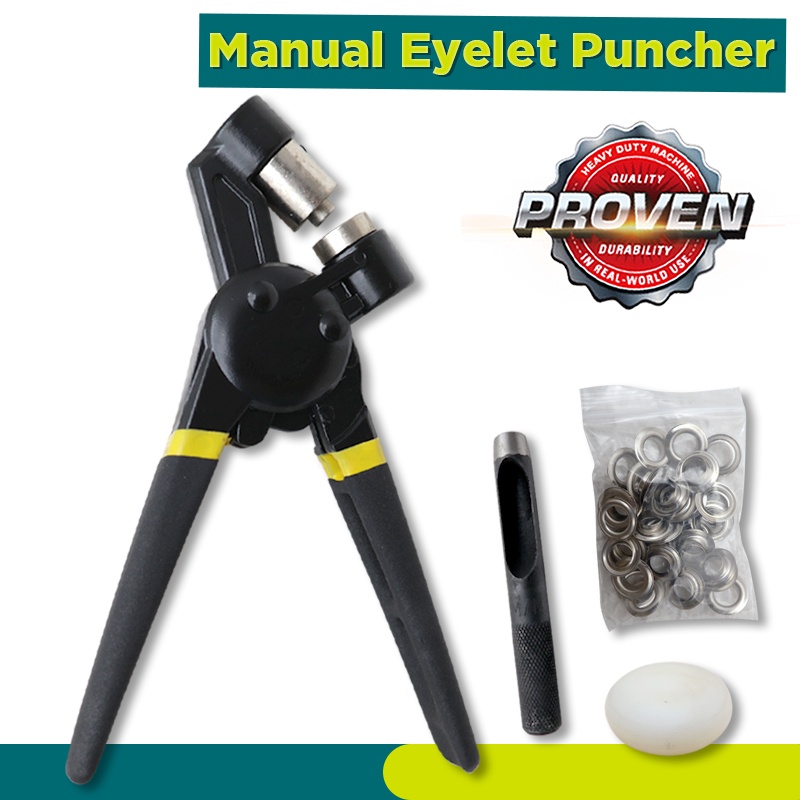 Quali-Products - Manual Handheld Eyelet Puncher (10mm / Partner ...