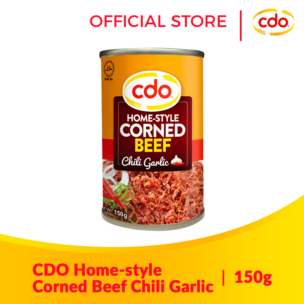 CDO Home-Style Corned Beef Chili Garlic 150g | Lazada PH