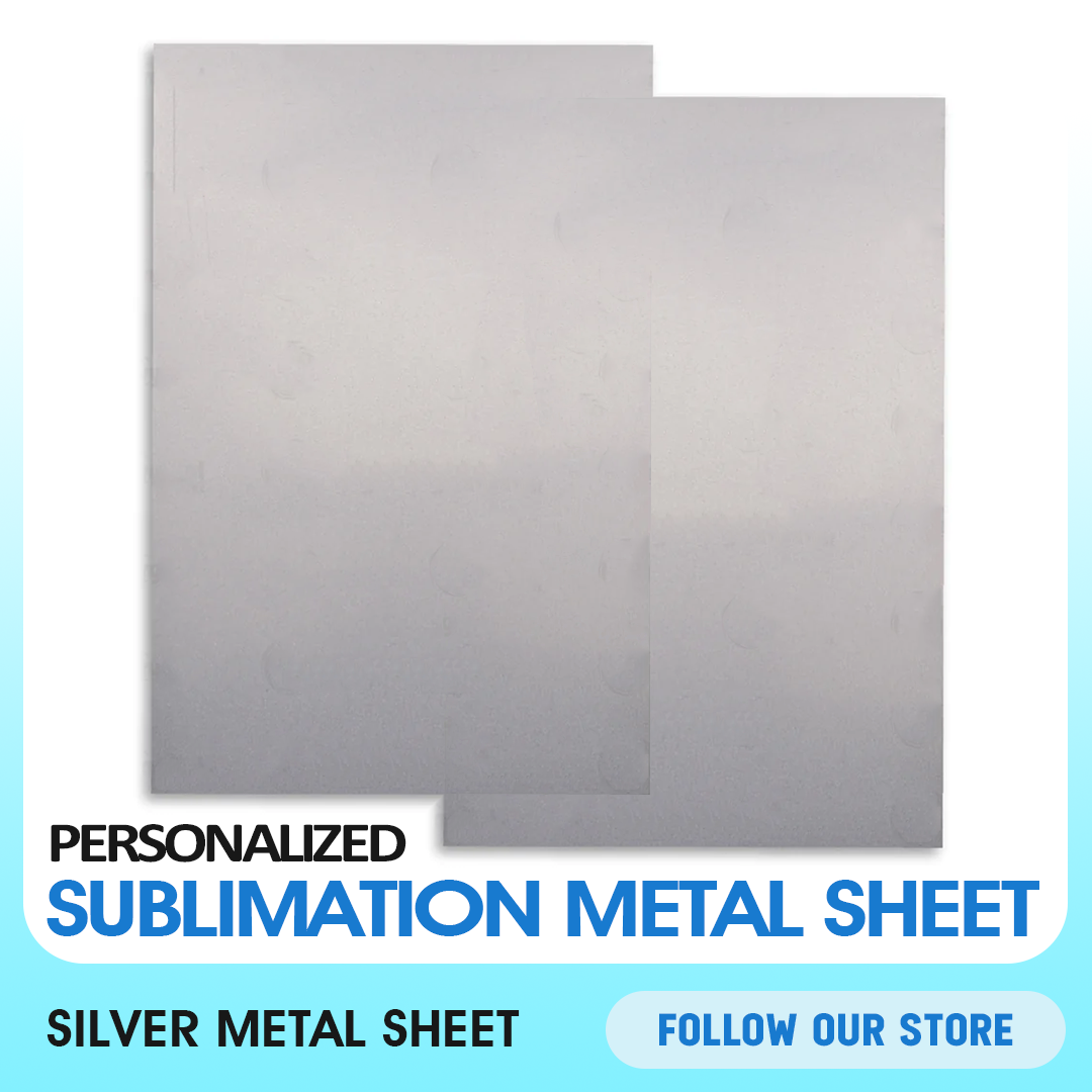 Plaque Sublimation Metal Sheet Gold/Silver/White Personalized Plaque ...
