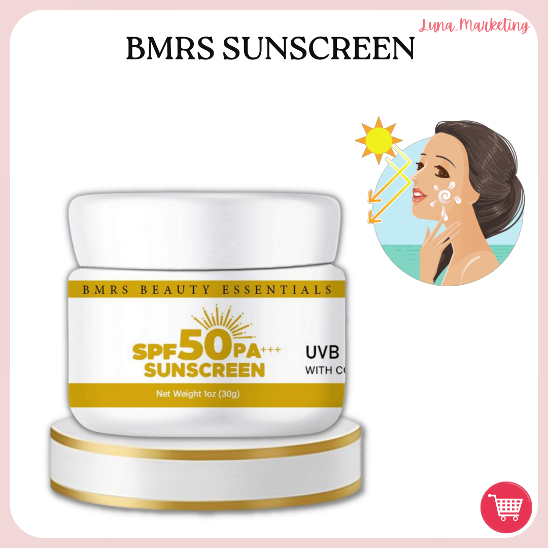 Original BMRS SUNSCREEN SPF 50 PA+++ UVA And UVB PROTECTION With ...