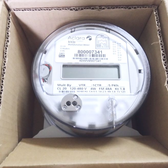KV2C FORM 48A ELECTRIC METER KILOWATHOUR METER ACLARA (former G.E ...