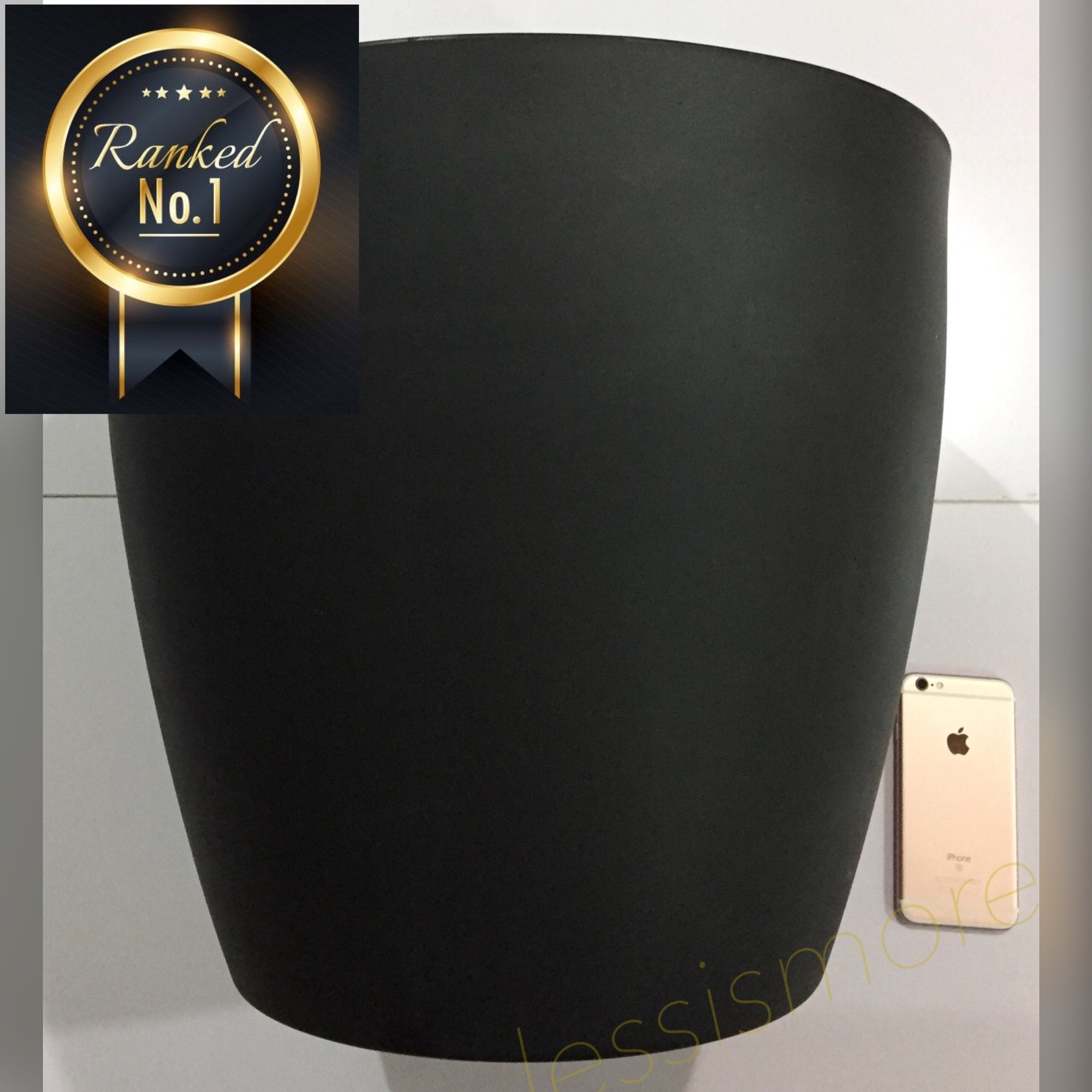 New!!! Super Jumbo Black Yayamanin Pot with Drain Holes (15x14 inches) 2 pcs. | Lazada PH