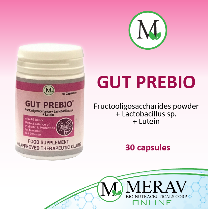 MERAV - Gut Prebio Capsules | Lazada PH
