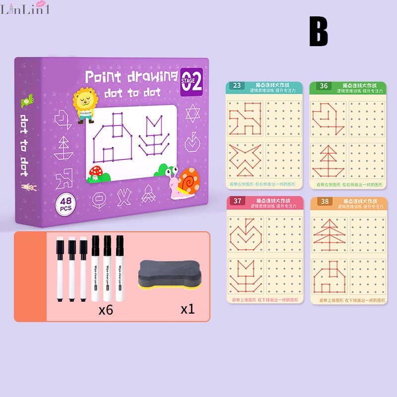 Erasable Drawing Practice Book with Gifts For Kids Magical Tracing ...