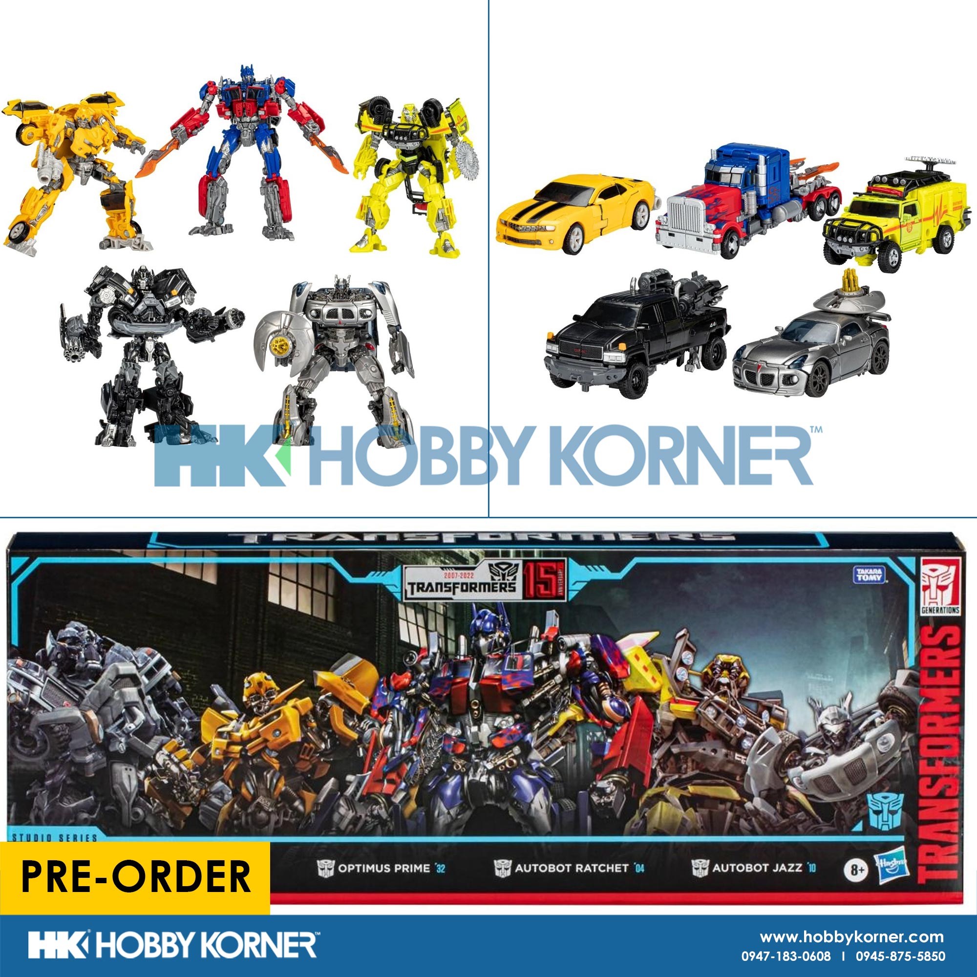 (IN STOCK) HASBRO Studio Series Transformers Movie 1 15th Anniversary ...