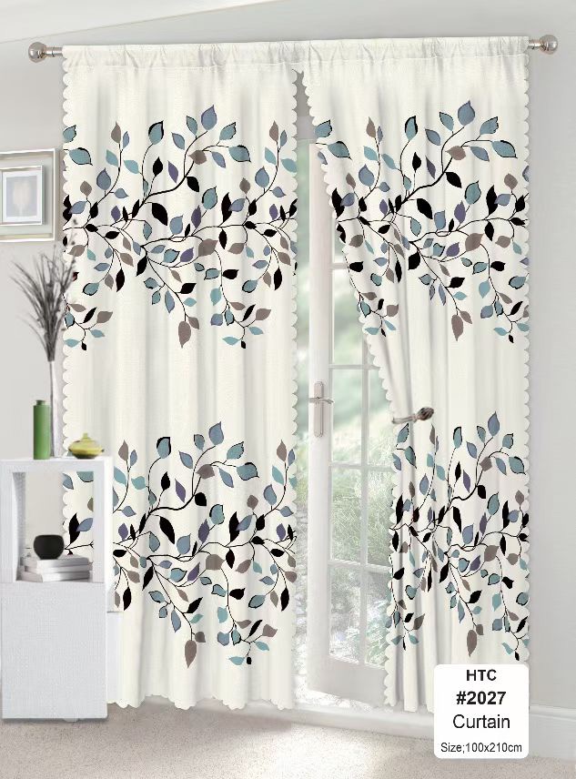 LWEL 100 x 210cm kurtina mahabang pinto kurtina Polyester Curtains for ...