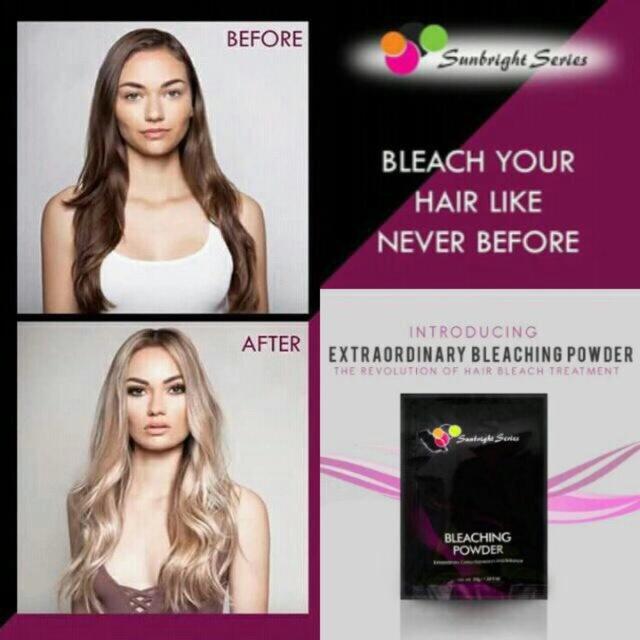 COD! Sunbright Series Bleaching Powder Bleach Powder 30g | Lazada PH