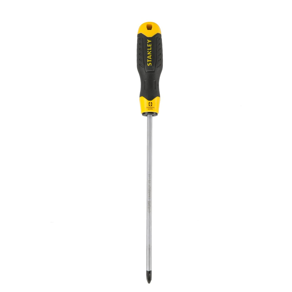 Stanley 200MM Phillips Screwdriver with Cushion Grip | Lazada PH
