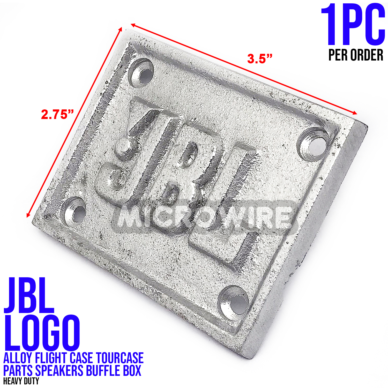 JBL LOGO ALLOY FLIGHT CASE TOURCASE PARTS SPEAKERS BUFFLE BOX | Lazada PH