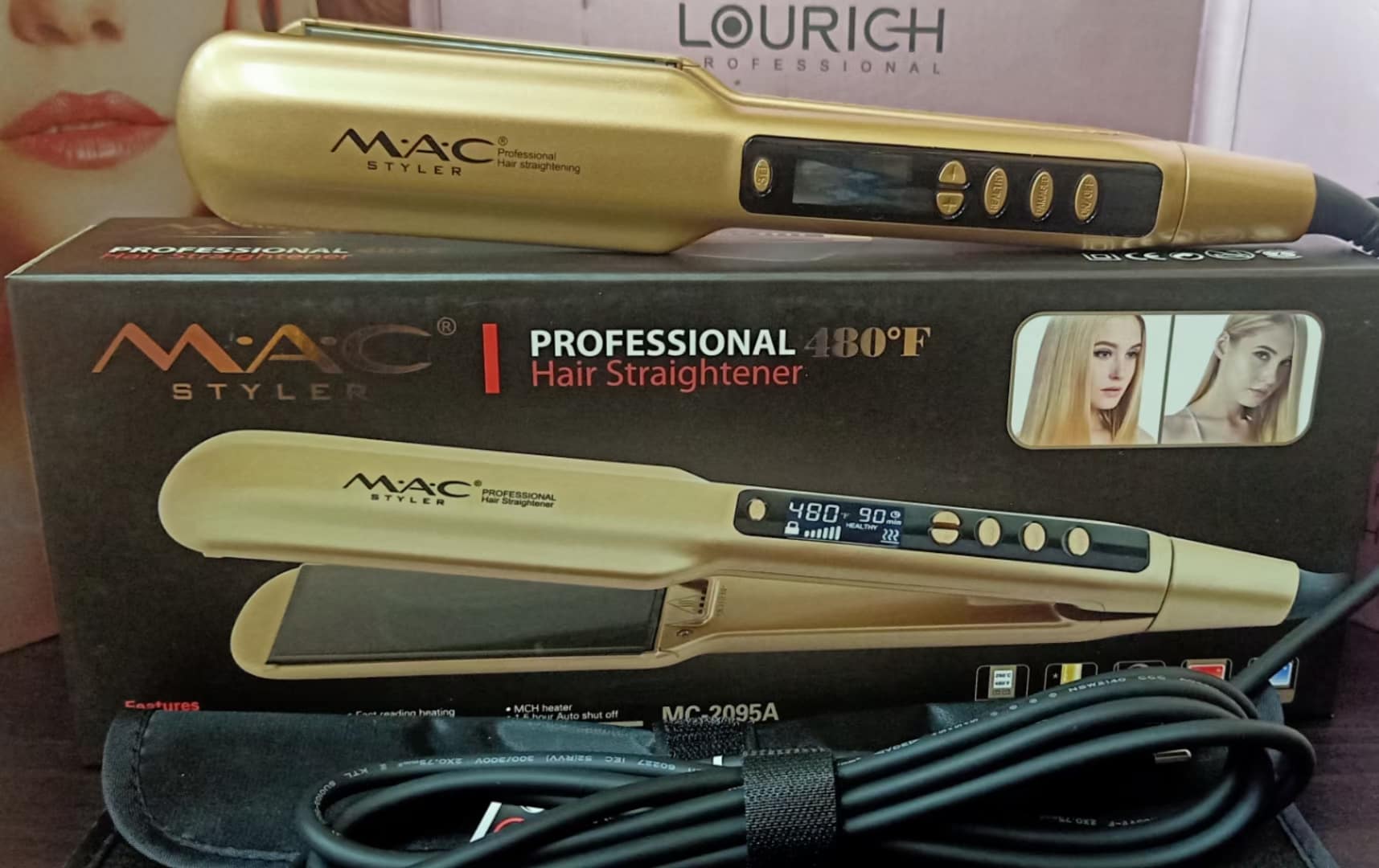 MAC Styler Professional Hair Iron hair straightener | Lazada PH