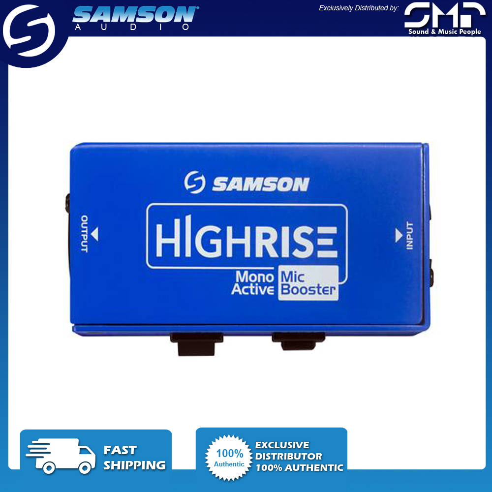 SAMSON MA25 High Rise Mono Active Mic Booster MA-25 | Lazada PH