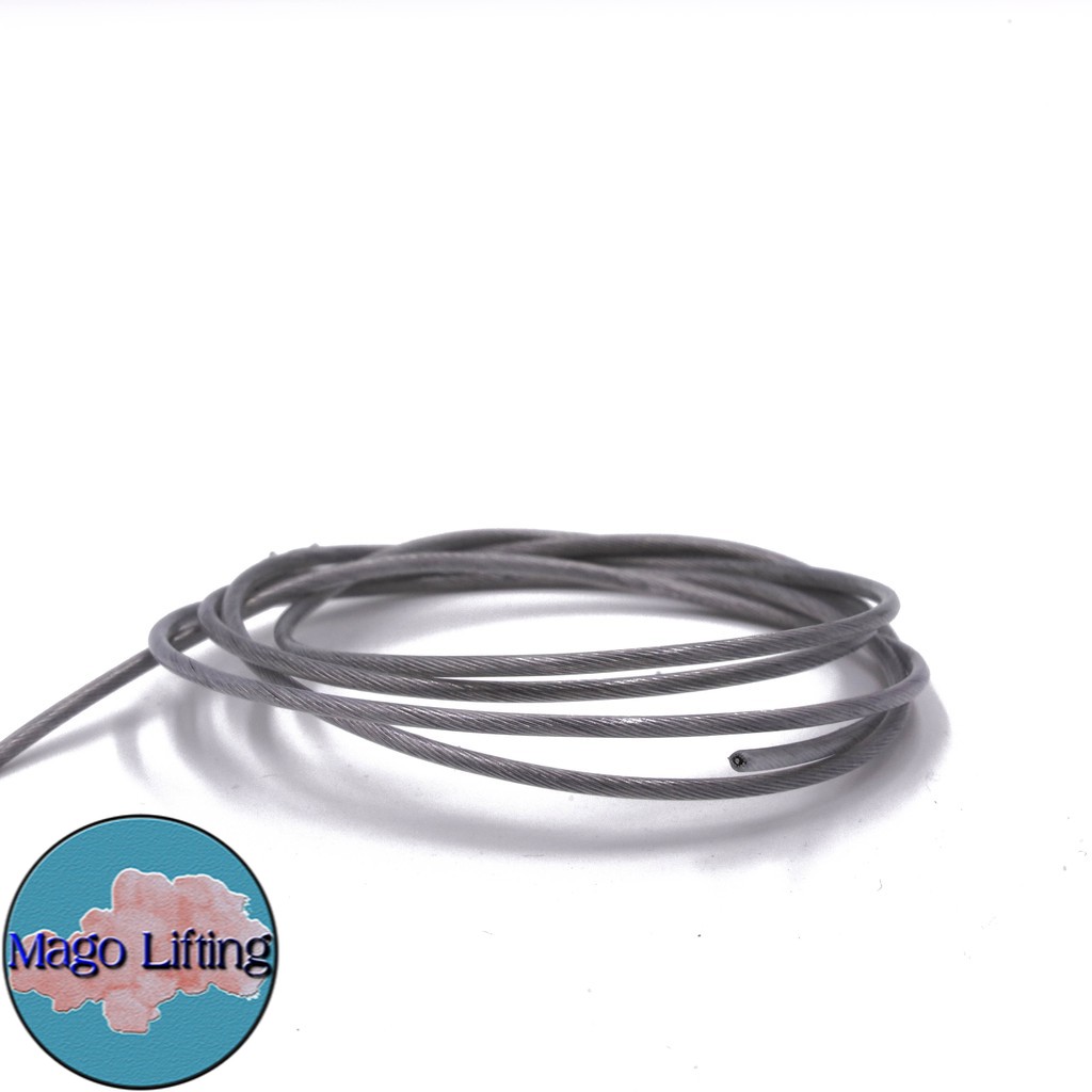 Steel Cable 2mm-5mm 2m 5m 10m 50m Galvanized Steel Wire Rope Steel Wire ...