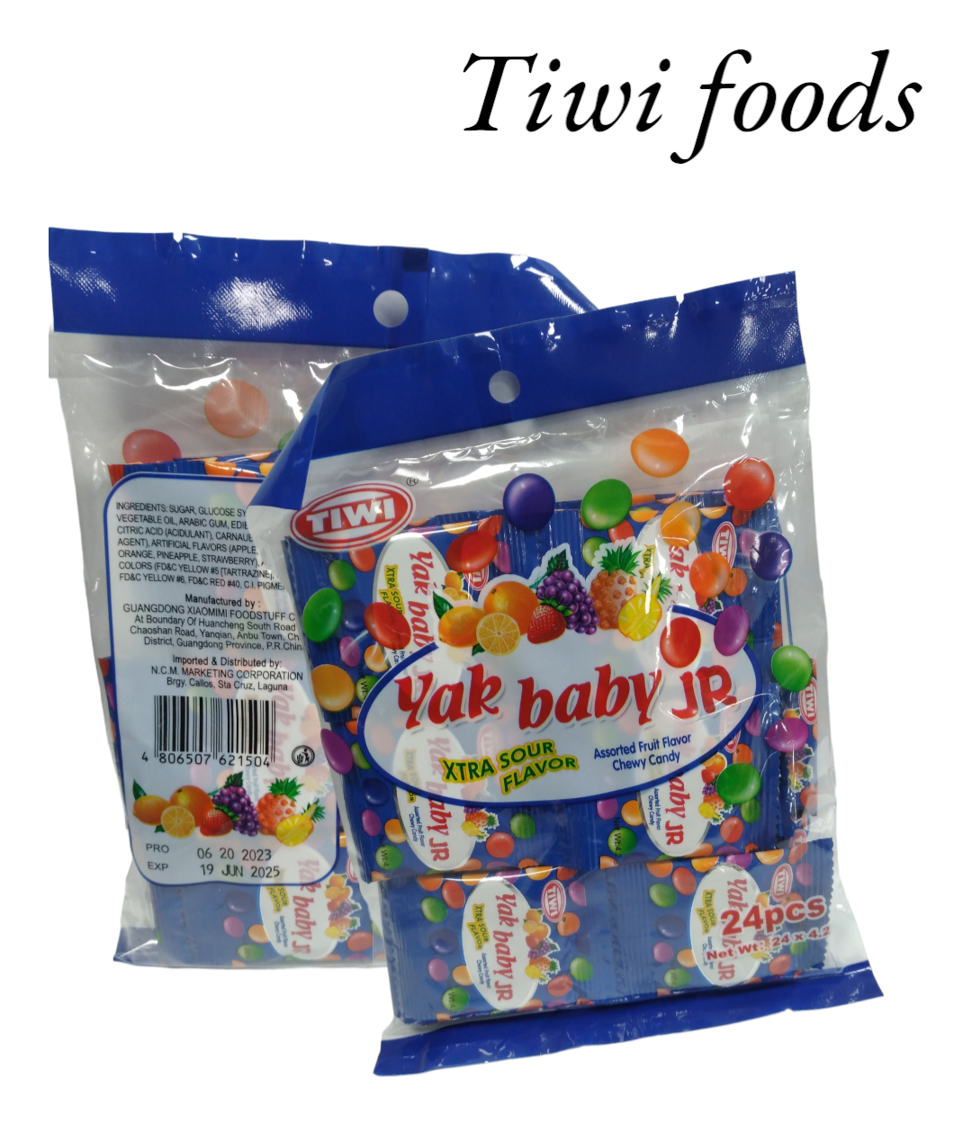 Tiwi Junior Yak Baby Sour Candy 24 pcs | Lazada PH