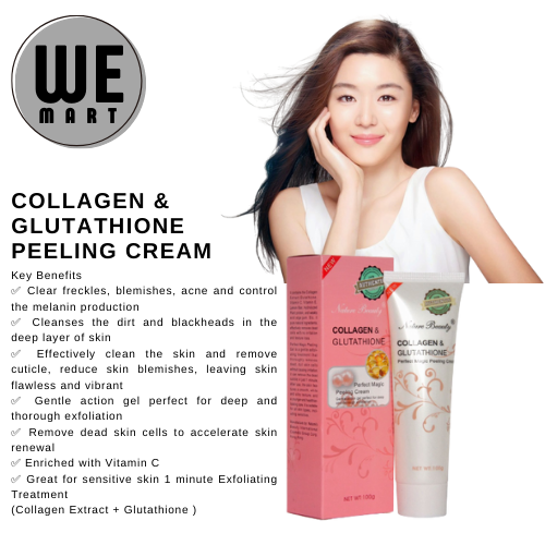 Magic Peeling Gel cream 100g Collagen & Glutathione perfect magic ...