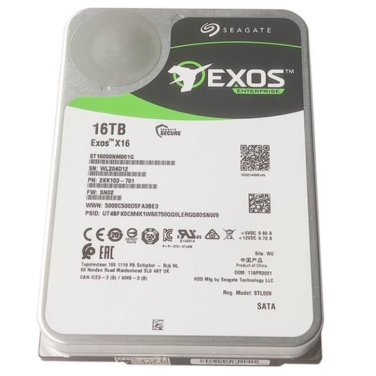 Seagate Exos Enterprise HDD 4TB/6TB/8TB/10TB/12TB/14TB/16TB 512e SATA ...