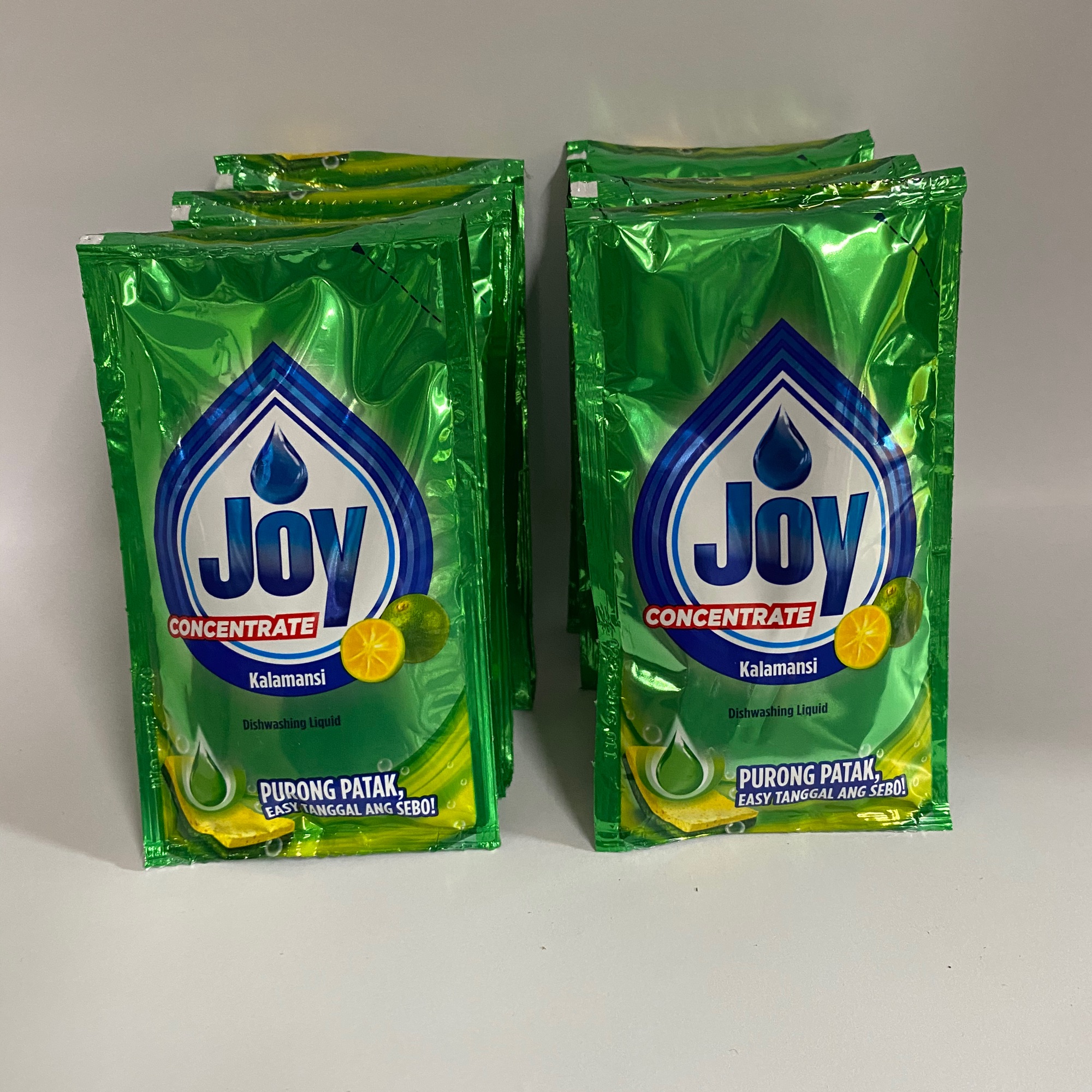 12pcs Joy Diswashing liquid calamansi sachet 40ml | Lazada PH
