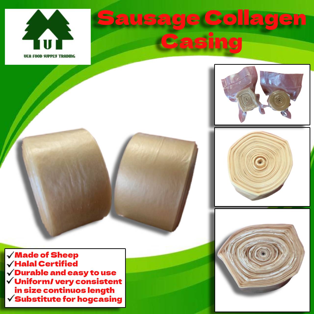 Roll Edible - Collagen Sausage / Longganisa Casing | Lazada PH