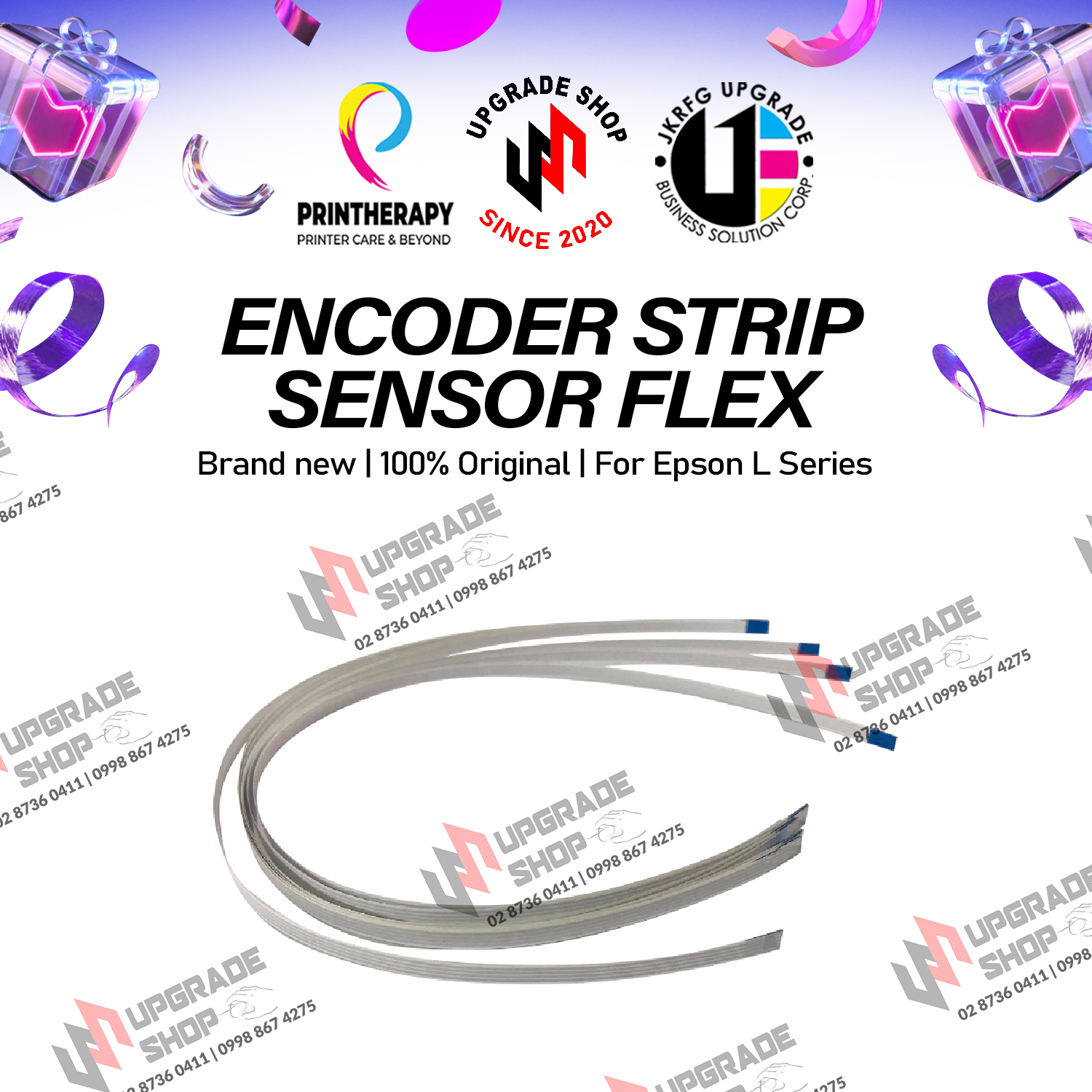 Brand New! Epson L1110 L3110 L3150 L5190 encoder strip sensor flex ...