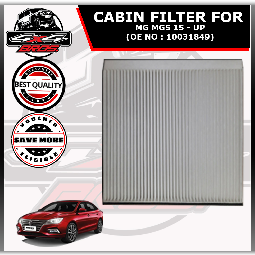 CABIN FILTER For MG MG5 2015-ONWARDS(10031849) | Lazada PH