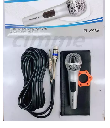 Heavy Duty Quality PLATINUM DYNAMIC MICROPHONE FOR 10 METER WIRE PL ...