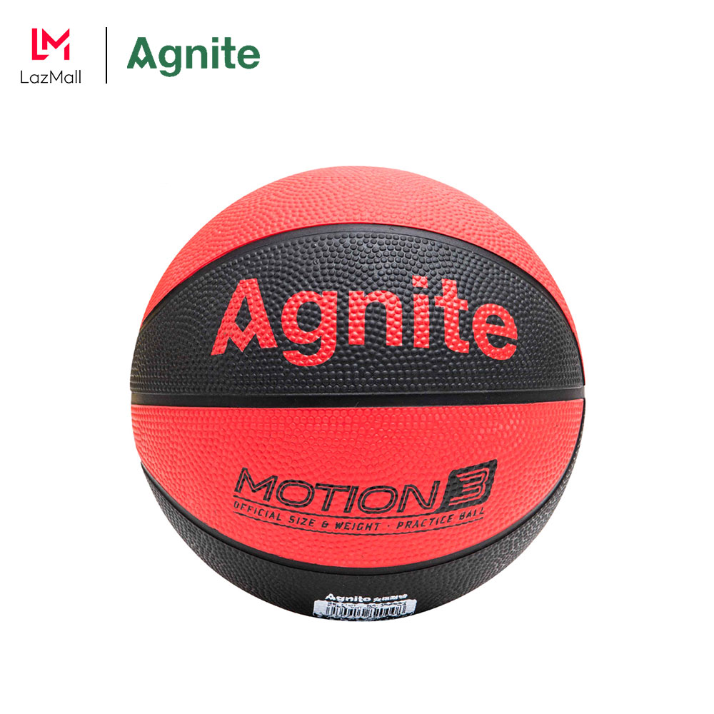 AGNITE by Deli Children's Rubber Basketball Size 3 F1101 Ball for Kids ...