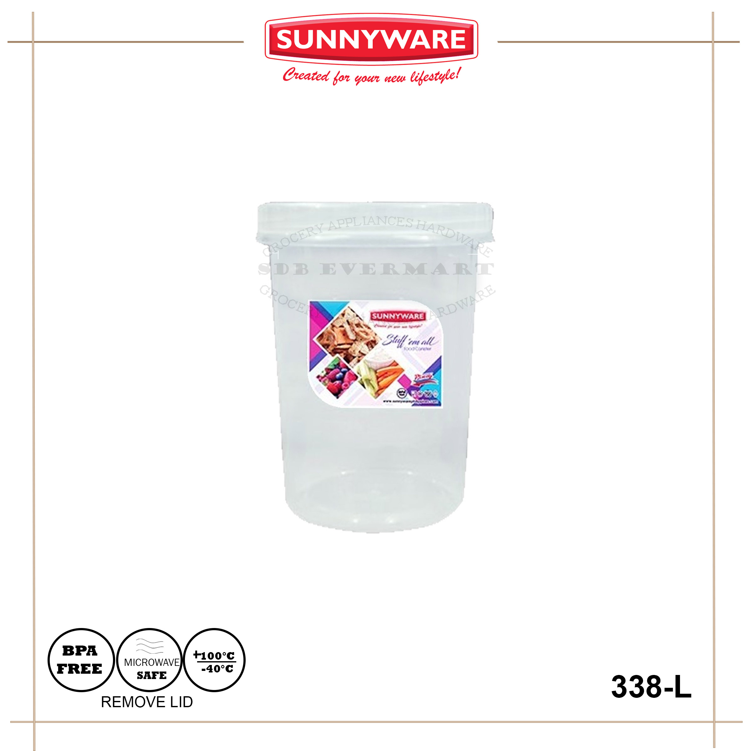 1pc 1.6L Stuff 'em All Canister 1.6L Stuff'em All Canister Large ...