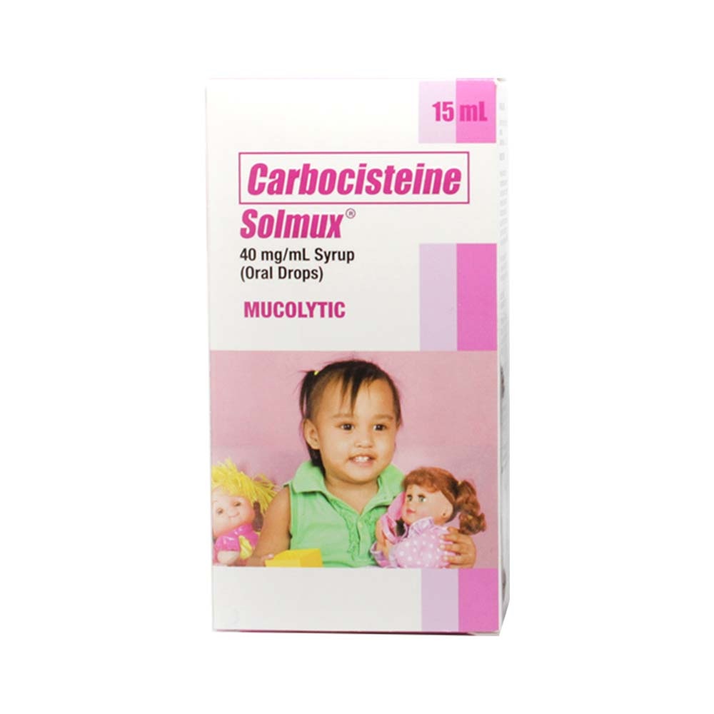 Mom Kids Solmux Pediatech 15mL Drops For Relief Of Children's Cough ...