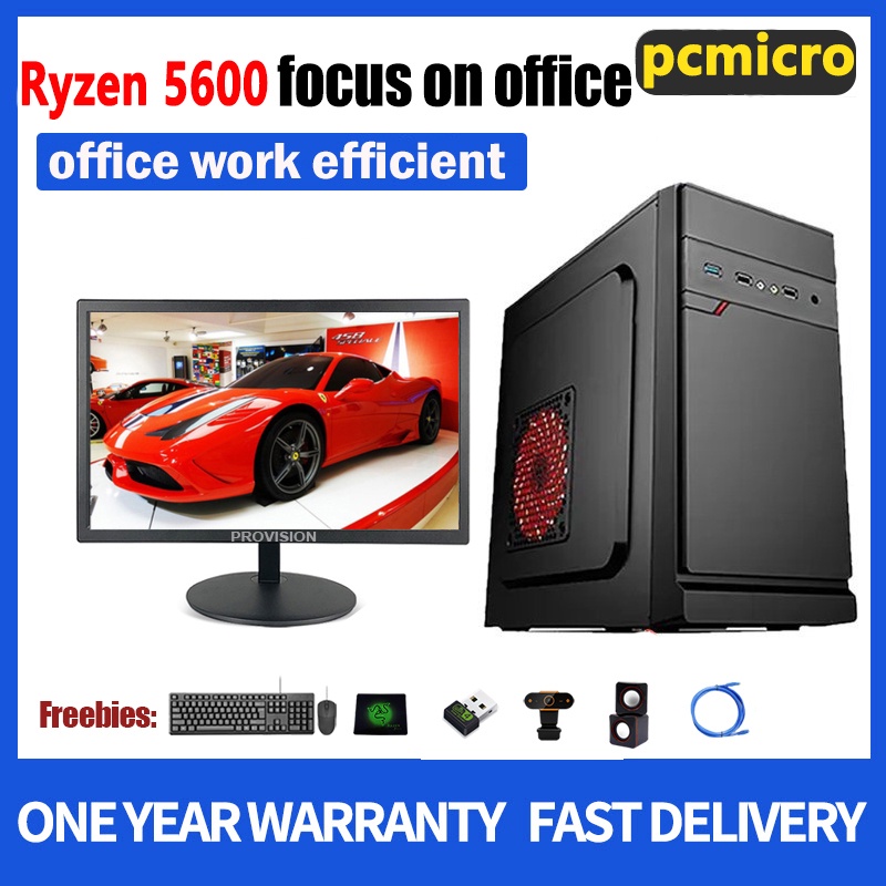 desktop Desktop Computer Full Gaming PC Set Brand New AMD A10 with ...