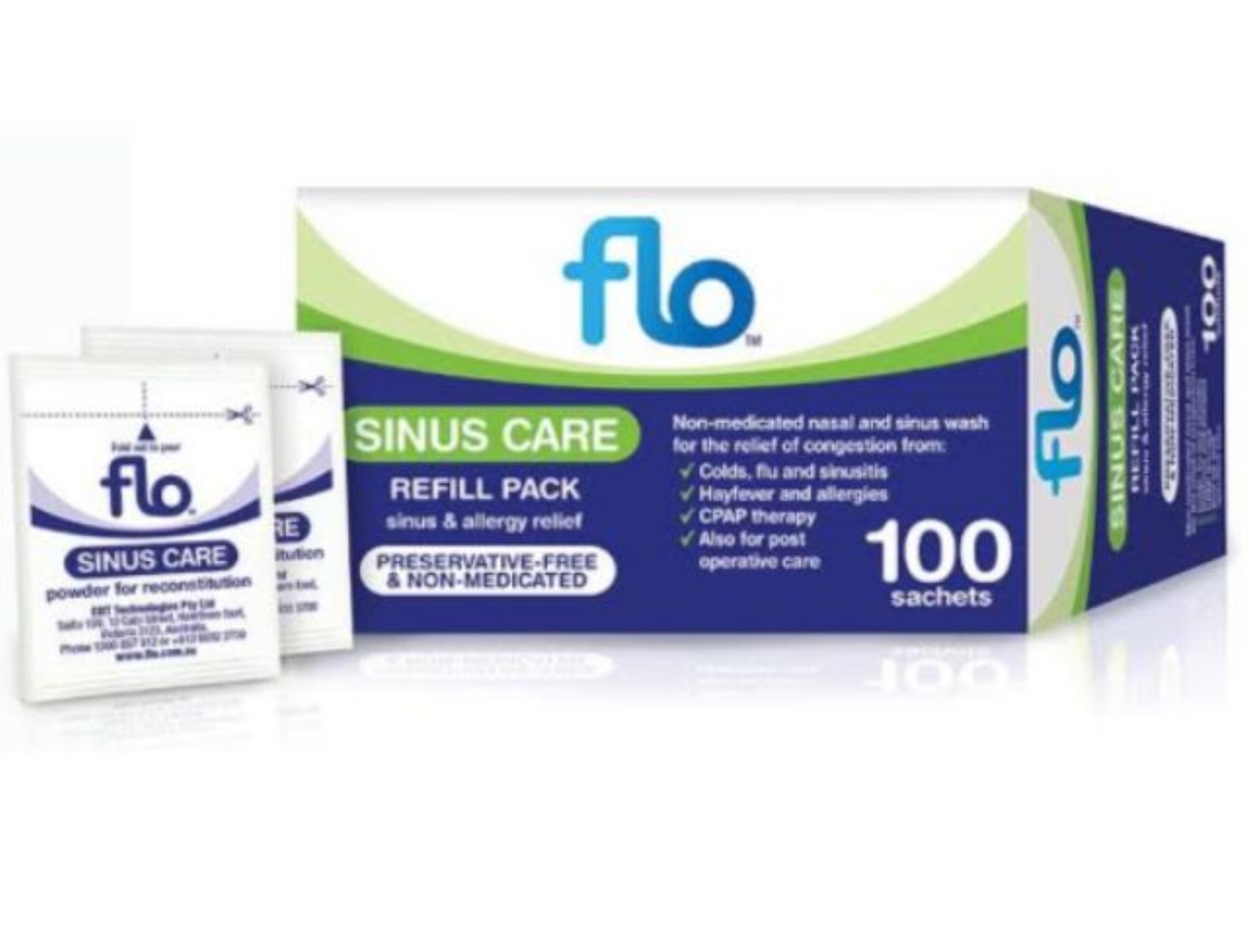 Flo Sinus Care Kit (Nasal Irrigator) and Refill sinus irrigator | Lazada PH