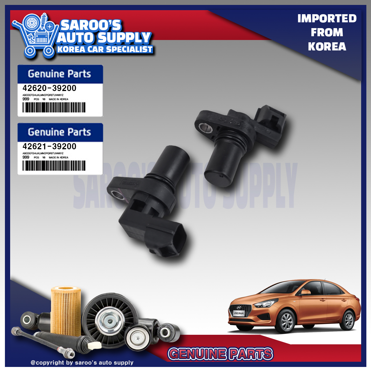 [Genuine] Transmission Speed Sensor For Hyundai Reina (18-22 ...