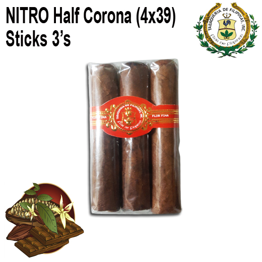 Nitro Chocolate De Lux Cigars - 3's | Lazada PH