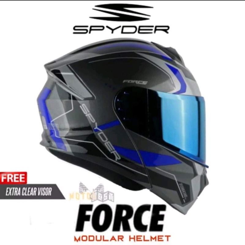 Factory direct sales SPYDER Force GD Modular Helmet S3- FREE Clear ...