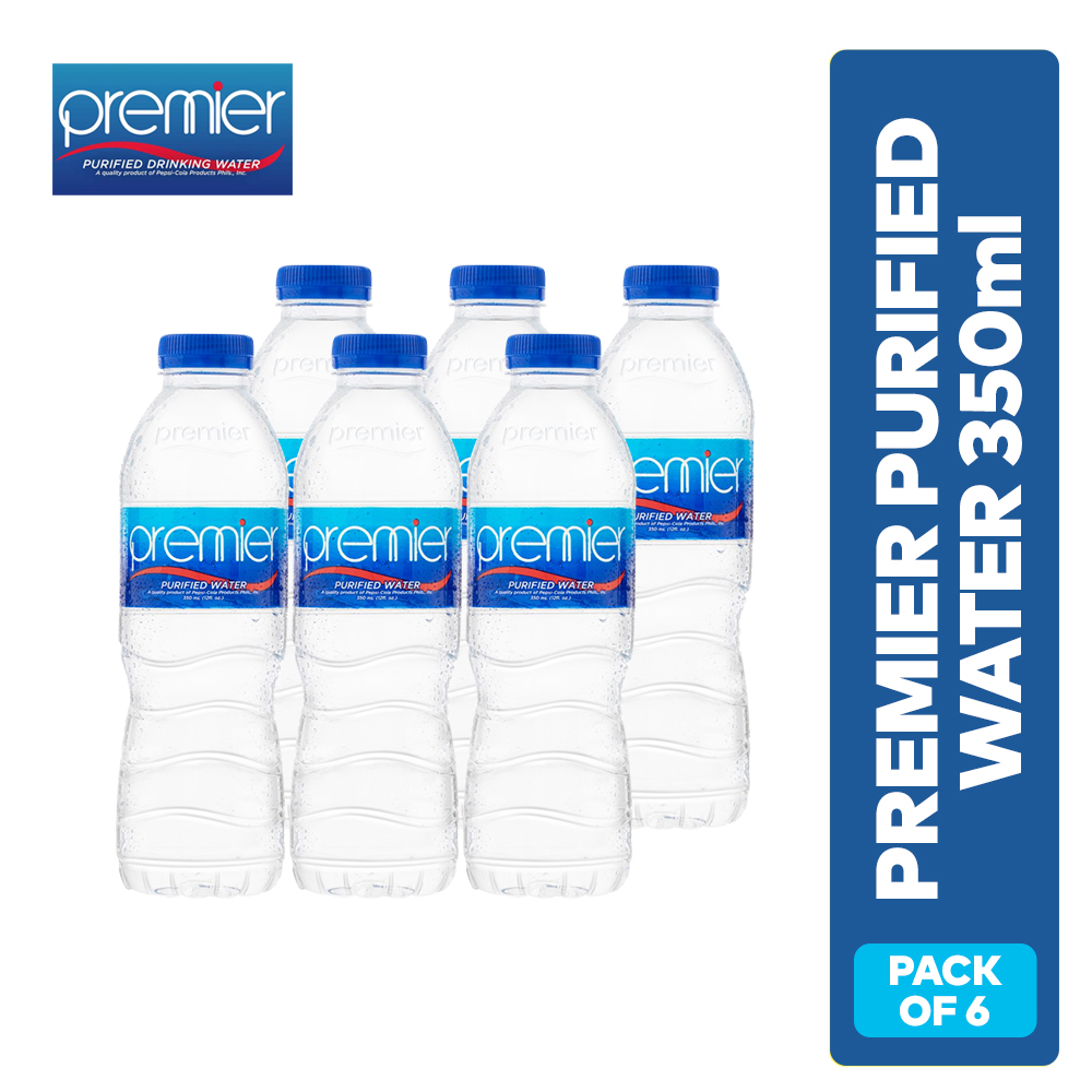 Premier Purified Drinking Water 350ML (Pack of 6) | Lazada PH