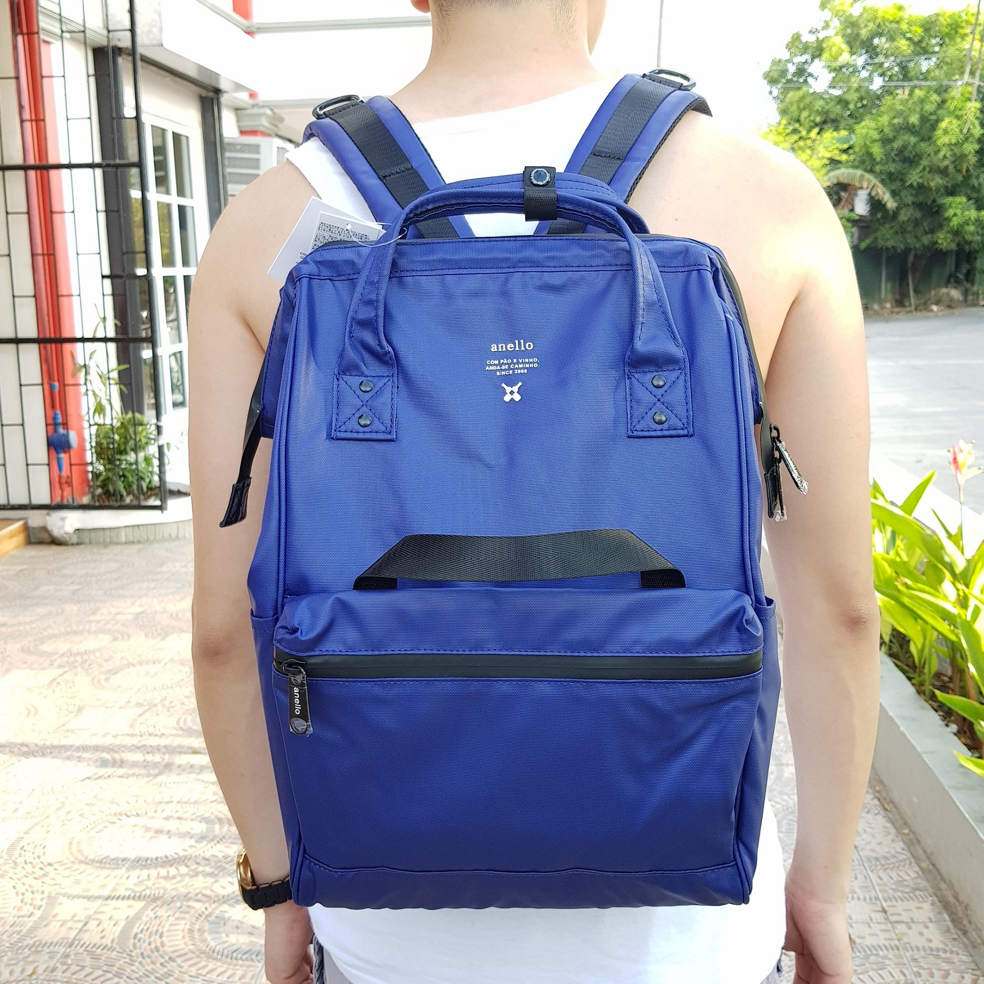 Japan Style Backpack Limited Edition Water Repellant - Navy Blue ...
