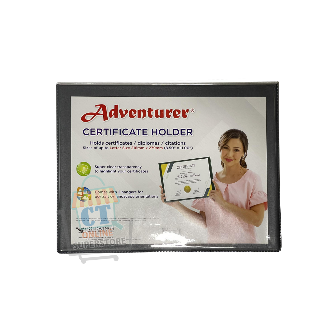 Adventurer Certificate Holder Size: A4 | Lazada PH
