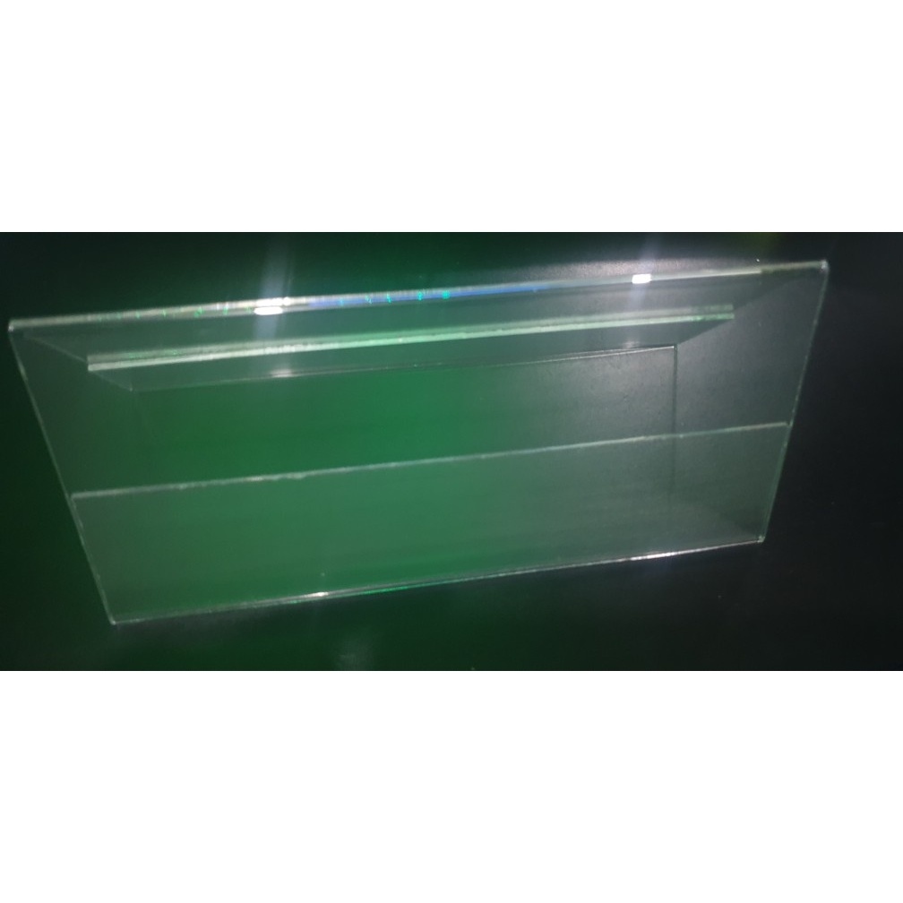 1pc -12 Clear Transparent Acrylic Desk Stand Name Plate Holder (12 x 4 ...