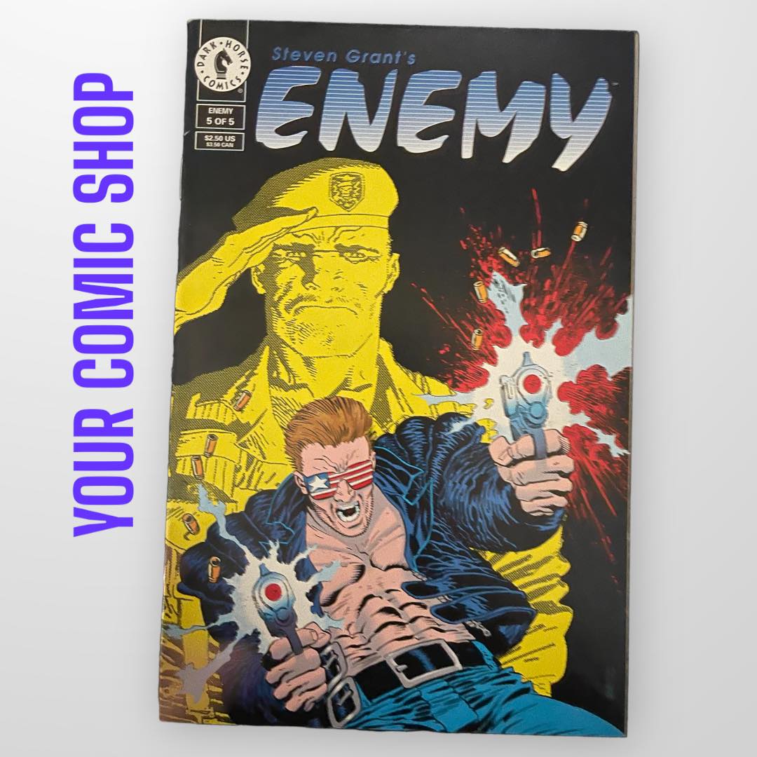Enemy 5 Published Sep 1994 by Dark Horse Written by Steven Grant. Art ...