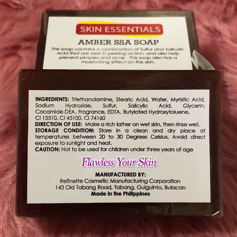 Clean Amber SSA Soap (Sulfur Salicylic Acid Soap) 90g | Lazada PH