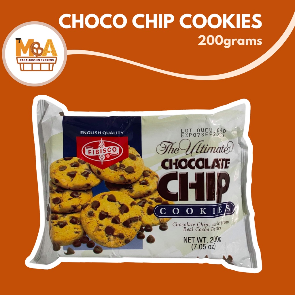 FIBISCO CHOCOLATE CHIP COOKIES (200 GRAMS) | Lazada PH