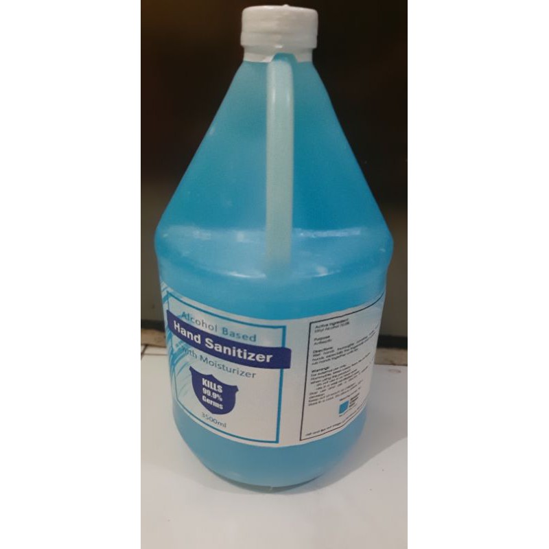 Alcogel Hand Sanitizer with Moisturizer 1gallon(3.5 Liters) | Lazada PH