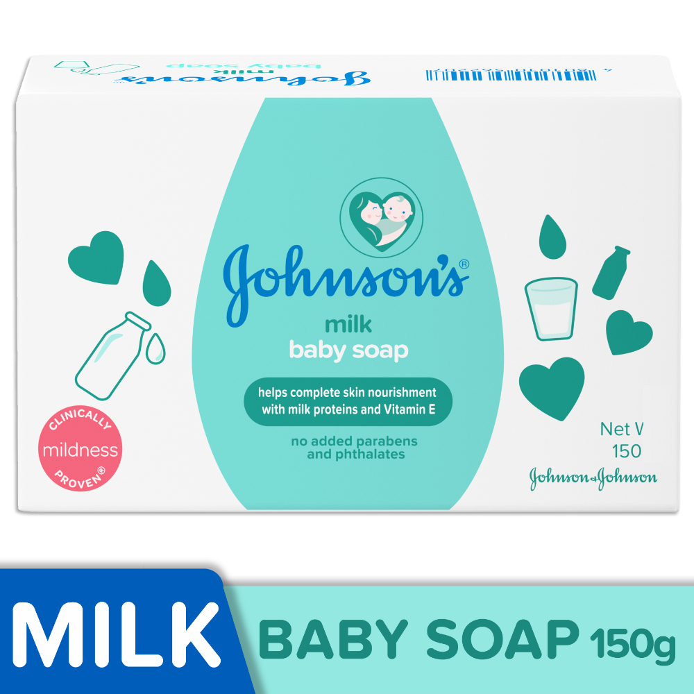 Johnson's Baby Milk Soap 150g | Lazada PH