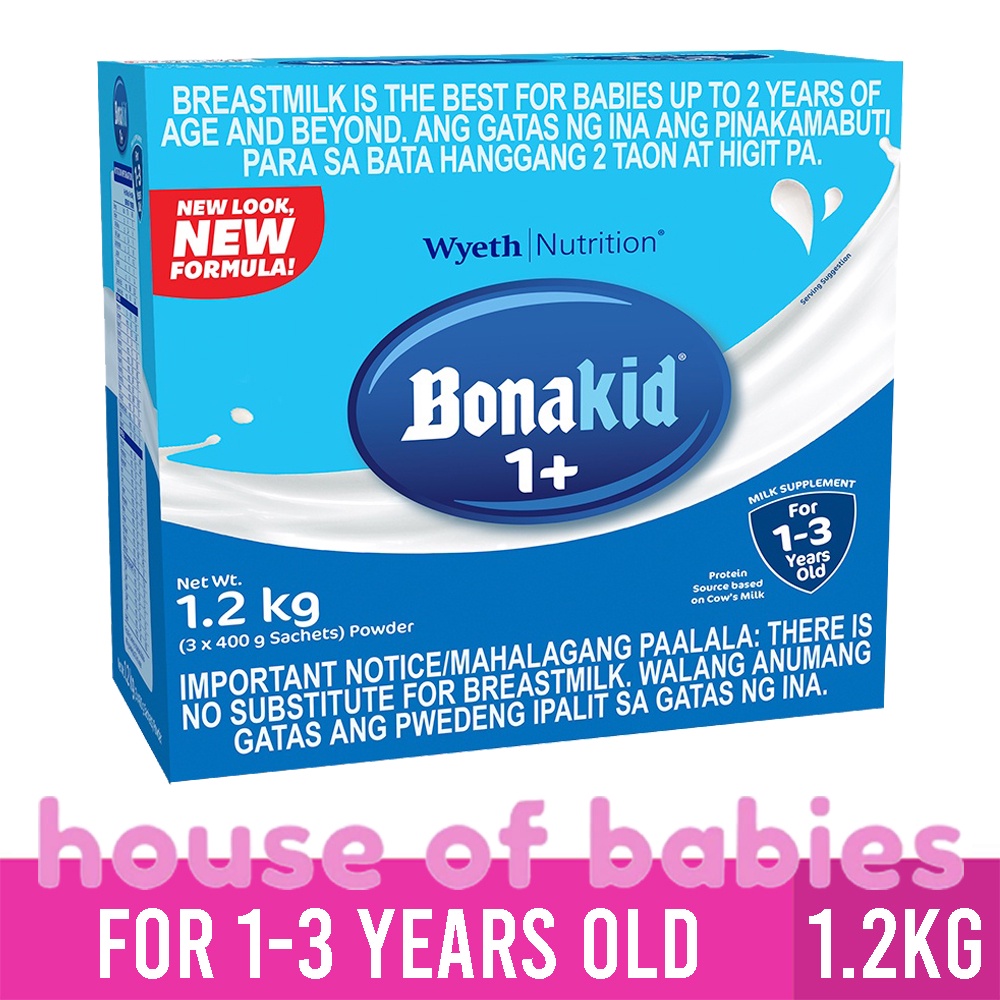 BONAKID 1.2kg 1-3 Years Old Milk Supplement | Lazada PH