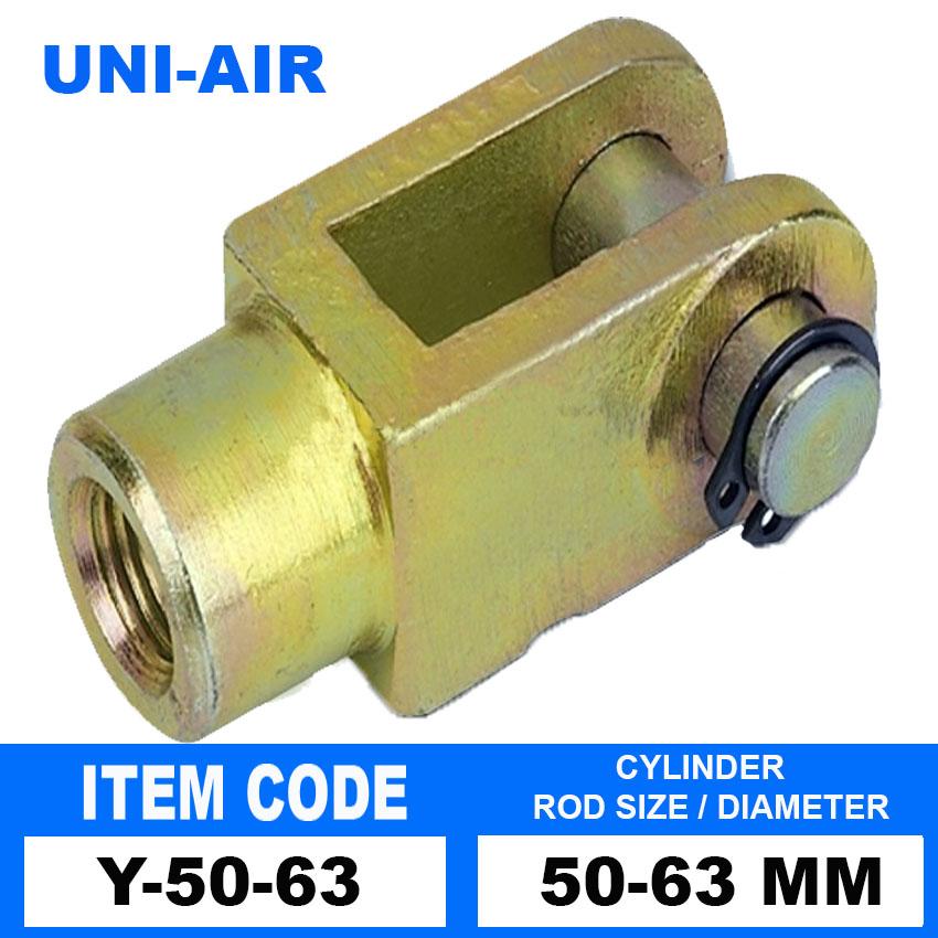 Uni-Air Y Knuckle Joint for Pneumatic Cylinder with Bore Diameter Size ...