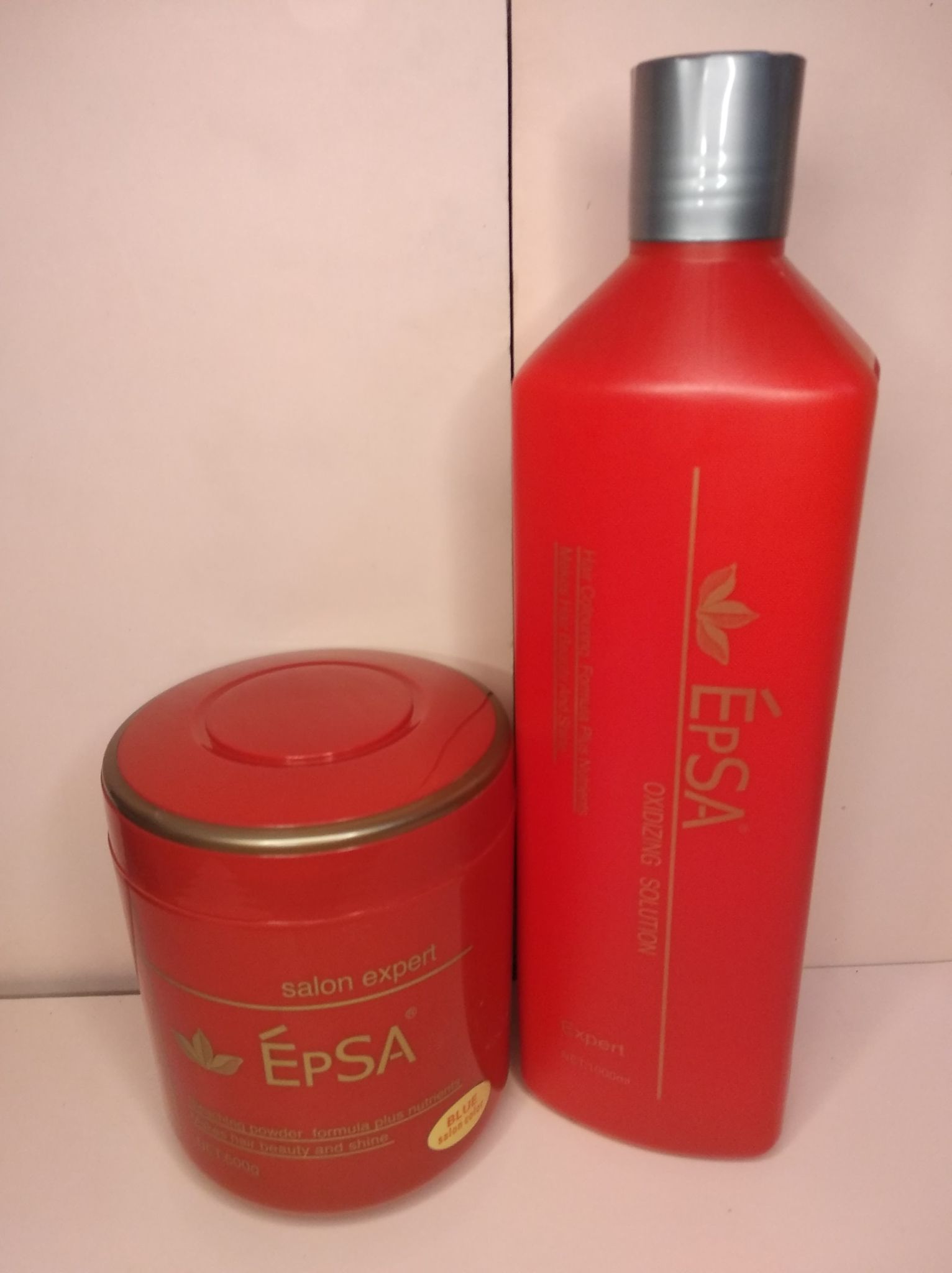 EPSA SALON BLUE BLEACHING POWDER 500ML WITH OXIDIZER 1000ml | Lazada PH