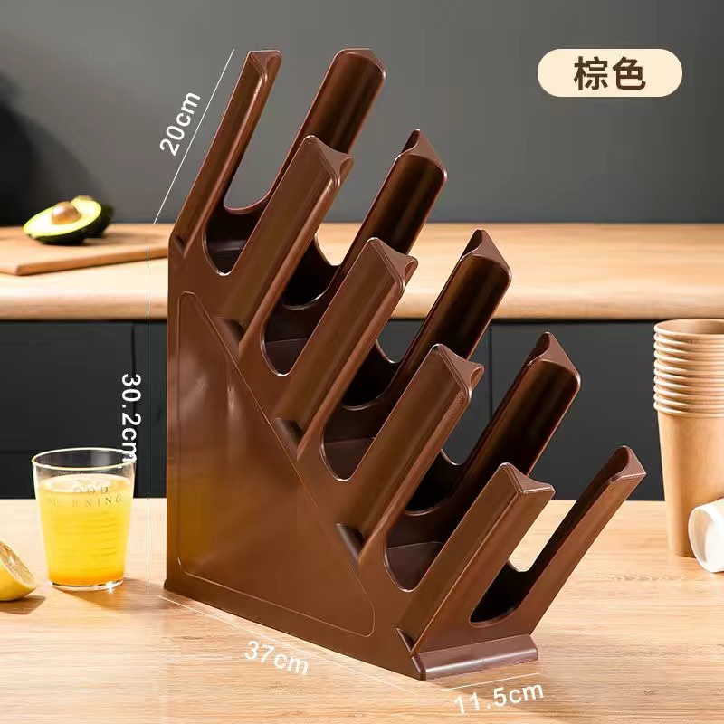 Plastics Paper Cup Holder rack Milktea Cup Holder coffee shop supplies ...