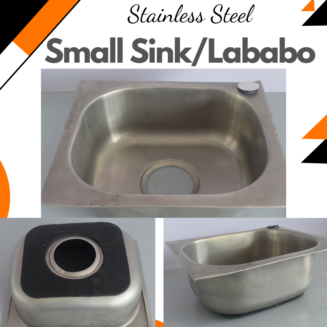 Single Bowl Sink/Lababo Stainless Steel 35cm Length | Lazada PH